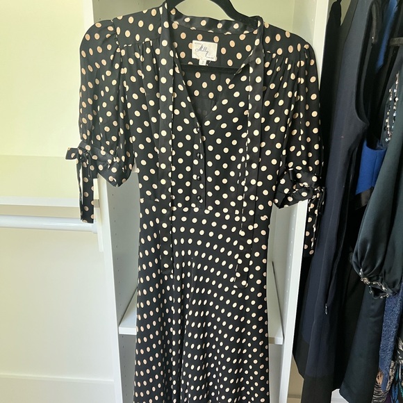 Milly | Dresses | Milly Polka Dot Dress Aso Blair Waldorf Gossip Girl | Poshmark